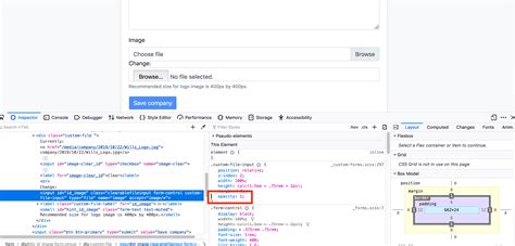 Bad Usability And Errors In The Current FileField Template For