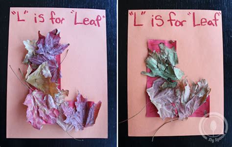 L Is For Leaf Craft