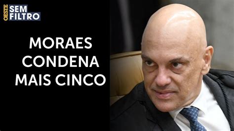 Moraes Vota Para Condenar Mais Cinco R Us Pelo Do De Janeiro Osf