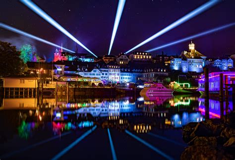 Murten Licht Festival Camping Plage Avenches