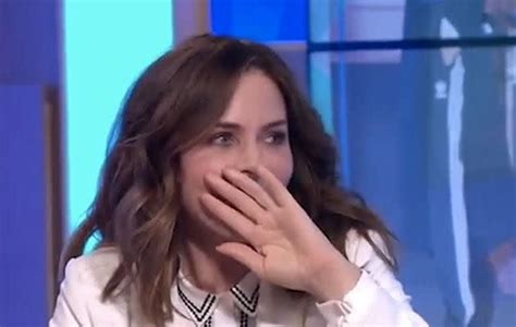 Trinny Woodall S Bizarre Boob Flash
