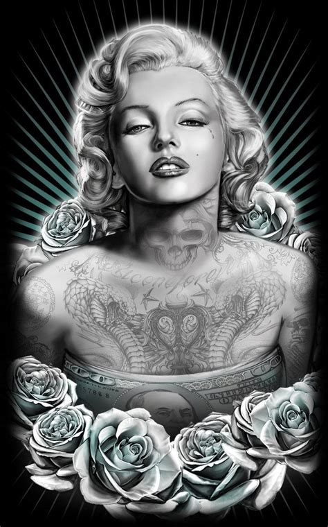 Marilyn Monroe Gangster Wallpapers Wallpaper Cave