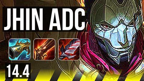 JHIN Shaco Vs DRAVEN Nautilus ADC Rank 3 Jhin 18 4 13 Godlike