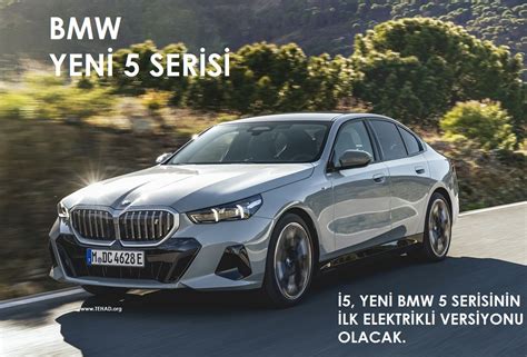 BMW i5 yeni 5 serisinin ilk tam elektrikli modeli Türkiye Elektrikli