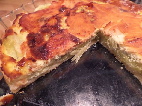 La Cuisine Au Boil Tarte Aux Poireaux Et Saumon Fume