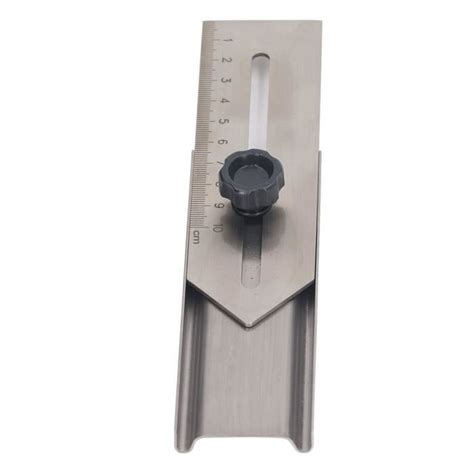 Règle de Marquage Coulissante en Acier Inoxydable EJ LIFE 0 100mm pour