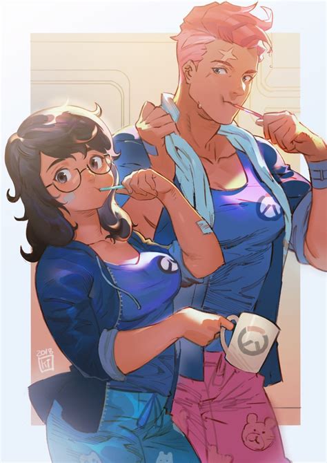 Mei And Zarya Overwatch And 1 More Drawn By Kanataria Danbooru