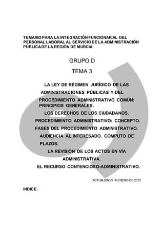 90781 tema 3 ley de régimen jurídico PDF