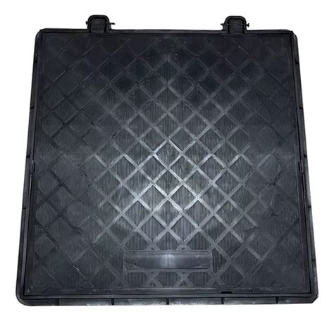 Tampa De Pvc 60x60 Articulada Esgoto Elétrica Caixa Passagem