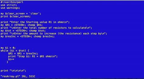 perl while loop example youtube