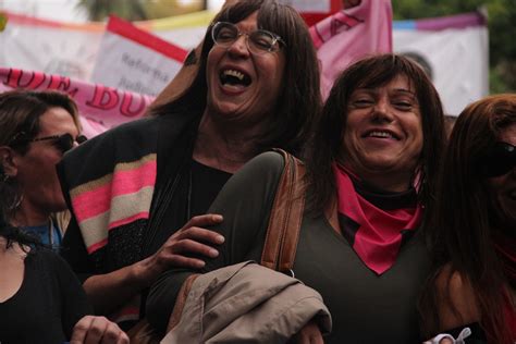 Así se vivió la primera marcha plurinacional travesti trans por una