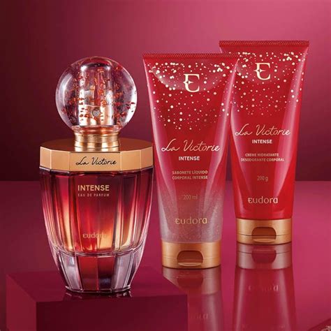 La Victorie Intense Eau De Parfum Eudora MONTE O KIT Shopee Brasil