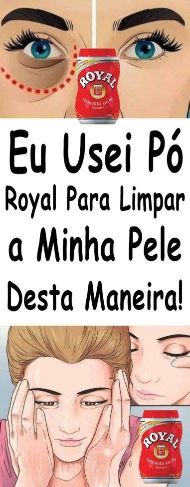 Receita Pó Royal Para Eliminar Manchas No Rosto passo A Passo B50