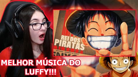 REACT Rei Dos Piratas Luffy One Piece Enygma 98 YouTube