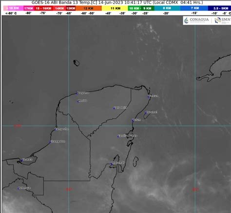 Clima para hoy en Cancún y Quintana Roo Cielo nublado y ambiente caluroso