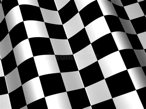 Racing Race Checkered Flag Background Stock Illustration Image 9659826