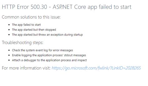 C Is It Possible To Show Error In Error Page For Asp Net Core App