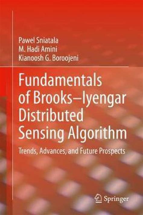 fundamentals of brooks iyengar distributed sensing algorithm 9783030331313 pawel
