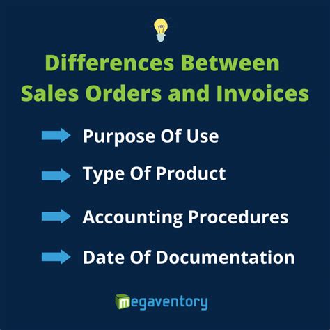 How To Differentiate A Sales Order Vs An Invoice