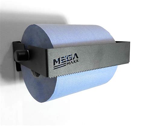 Buy Megamaxx Tear Away Blue Roll And Paper Towel Holder Industrial