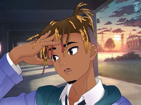 4142 Likes 32 Comments Lljw ️🕊 Memoryof999 On Instagram When Anime Meets Juice Wrld 🧃🌍