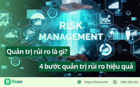 Quản trị rủi ro là gì 4 bước quản trị rủi ro doanh nghiệp hiệu quả Finan
