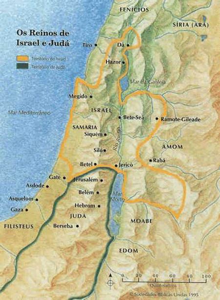 Mapas do Antigo Testamento Parte 1 Shemá Israel