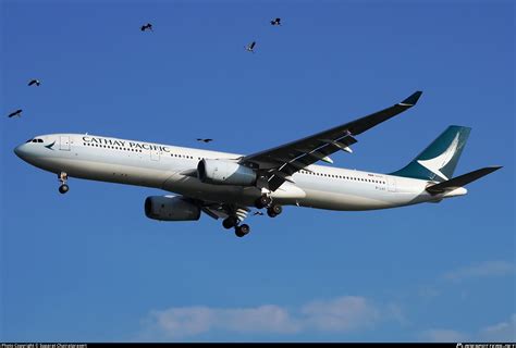 B LAC Cathay Pacific Airbus A330 342 Photo By Suparat Chairatprasert