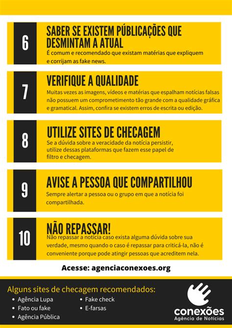10 dicas para não cair e repassar fake news Agência Conexões