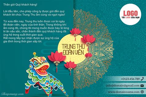 Chi tiết với hơn 78 về mẫu thiệp chúc mừng trung thu coedo vn