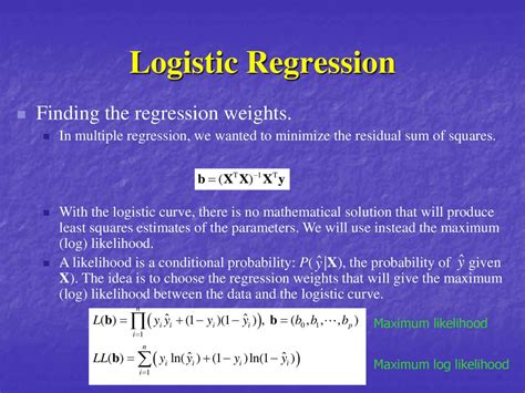 logistic regression ppt download