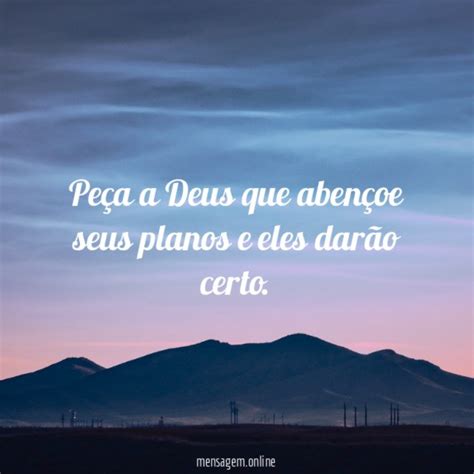 Mensagens Religiosas Pe A A Deus Que Aben Oe Seus Planos