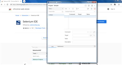 selenium ide for chrome browser