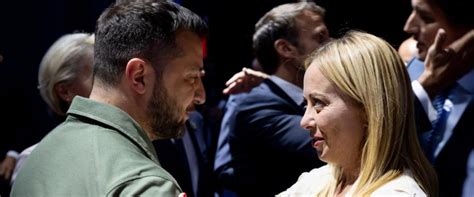 Il Segnale Di Meloni Sull Ucraina Presiede Il G7 Nell Anniversario