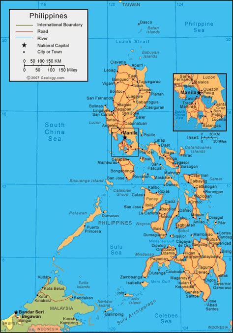 Philippine Sea On World Map