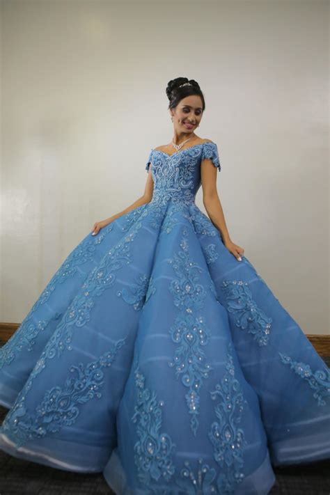 DEBUT BALL GOWN BLUE Women S Fashion Dresses Sets Evening Dresses