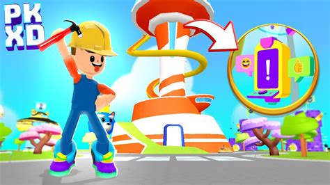 CHEGOU A NOVA TORRE DO PK XD BUILDER YouTube