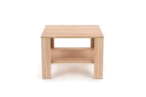 Kwadratowy stolik 70x70 cm dąb sonoma resmar pl