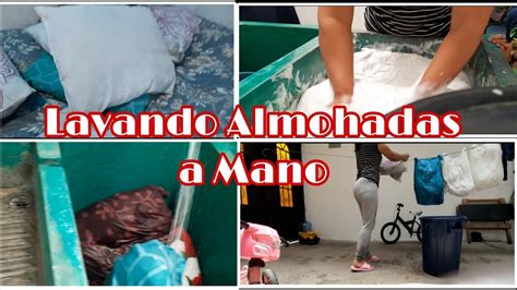 Lavando Almohadas A Mano Motivate A Lavar Conmigo Rutina De Lavado