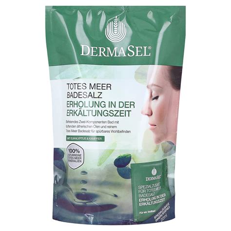 DERMASEL Totes Meer Badesalz Erkältungszeit SPA 1 Packung medpex