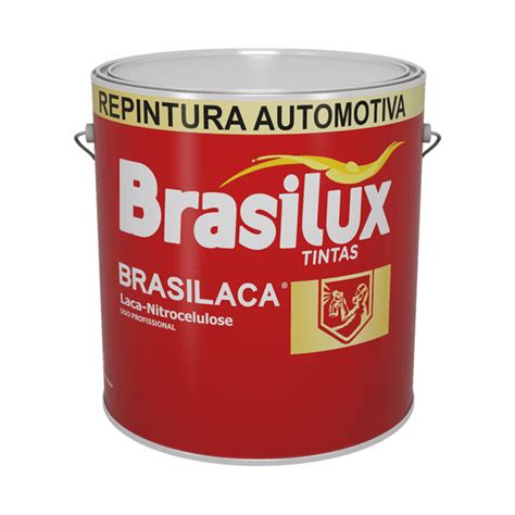 ESMALTE LACA NITROCELULOSE BRANCO PURO 900ML BRASILACA BRASILUX TOTAL