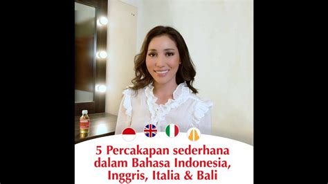 Belajar Percakapan Sederhana Dalam Bahasa Bersama Laksmi Miss