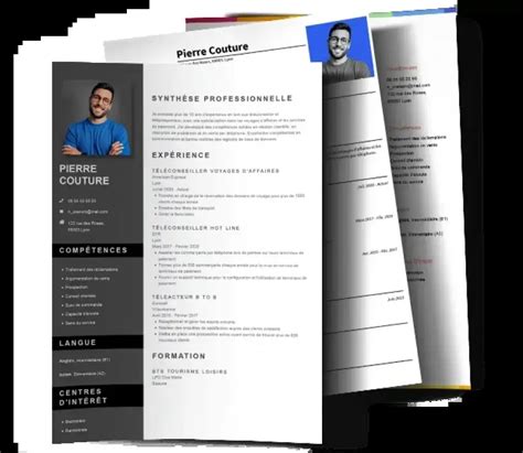Cv Gratuit Mod Le Cv Gratuit T L Charger