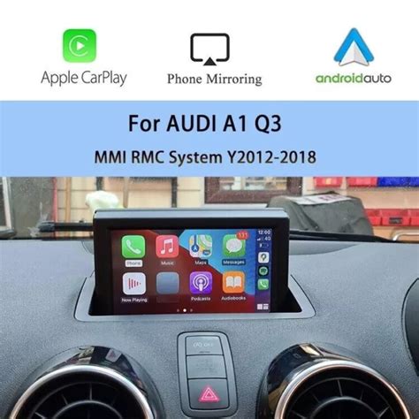 Apple Carplay Android Auto Retrofit Kit Decoder For Audi A Rmc Mmi