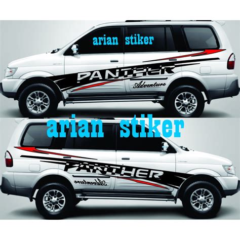 Jual Stiker Mobil Panther Striping Mobil Panther Stiker Cutting Mobil