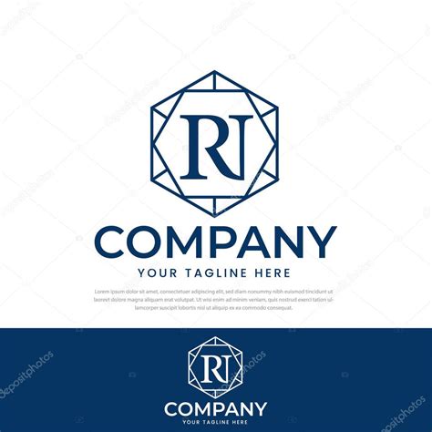 Plantilla De Dise O De Logotipo De Vector Hex Gono Elementos De Dise O