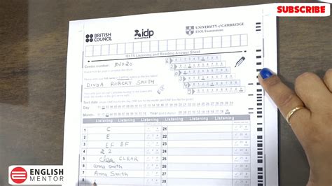 Tips To Fill Answer Sheet In IELTS Things Which You Should Know