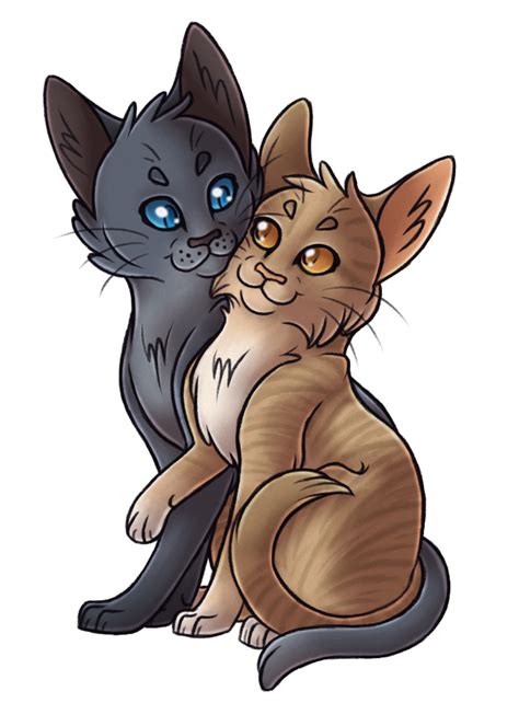 Warrior Cats Leafpool And Crowfeather Kits
