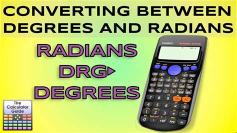 How To Turn Degrees Into Radians On Calculator