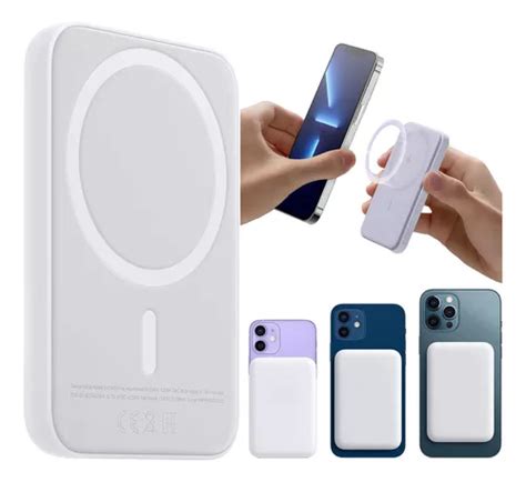 Carregador Port Til Power Bank Magn Tico Sem Fio Por Indu O Frete Gr Tis